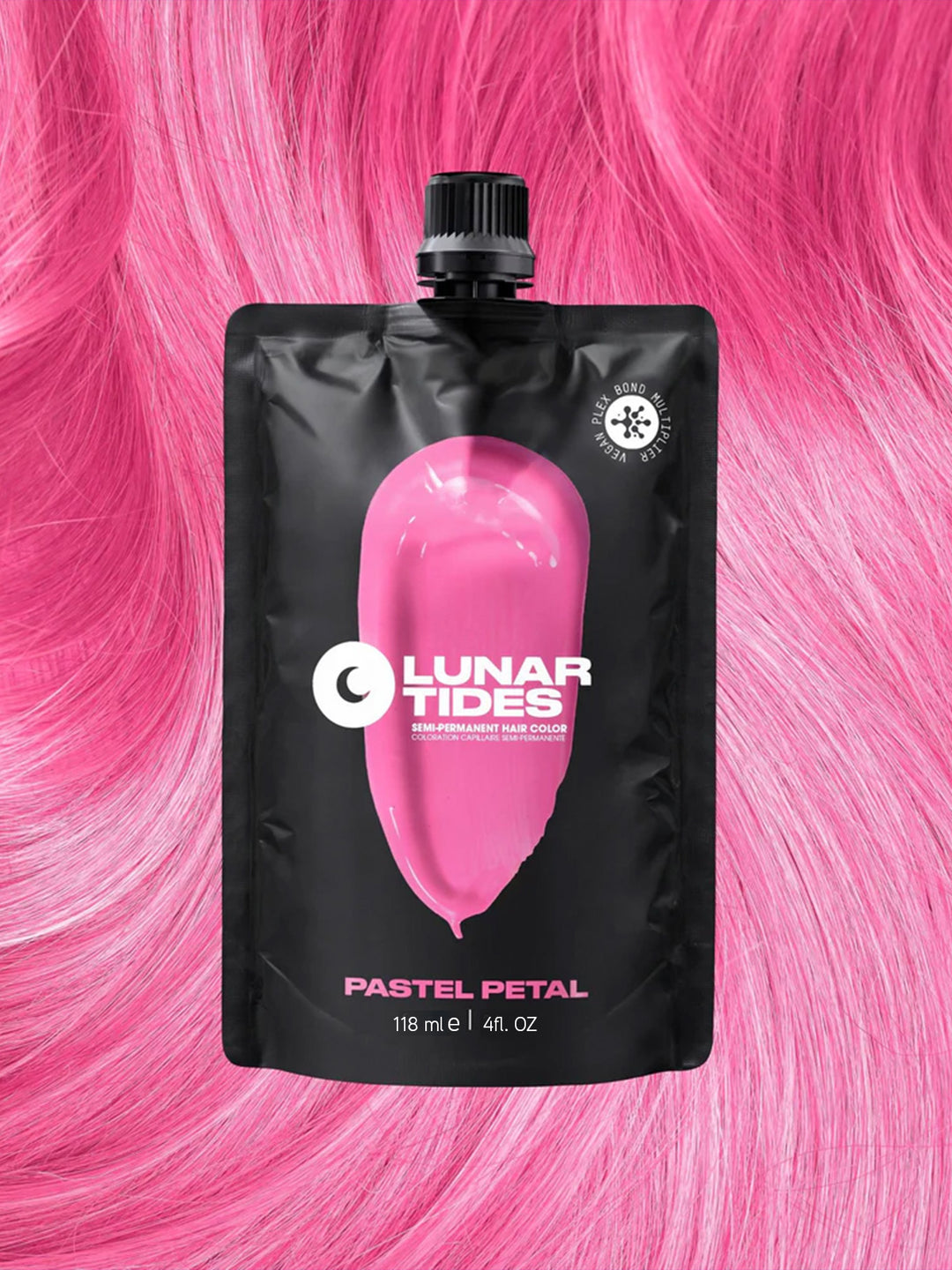 Lunar Tides Hair Dye 4oz - Petal Pink – Cosmic NZ